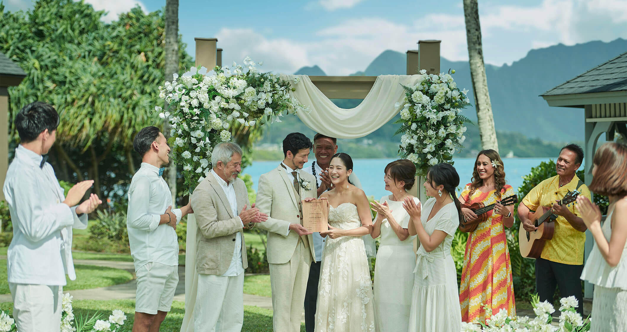 ザ・プライベート・ガーデン アロハ・ケ・アクア｜ハワイの挙式・結婚式なら【ワタベウェディング】